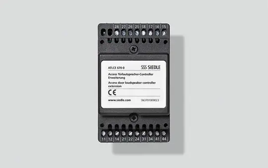SIEDLE ATLCE 670-0 door speaker controller Access Extension buy online ...