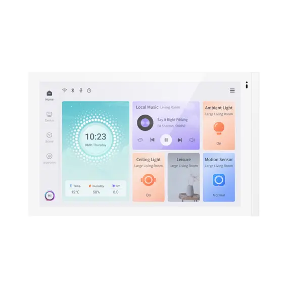 GVS CHTI-10.1/240.2.23 KNX Secure touch panel Smart Touch S1 W | 10 ...