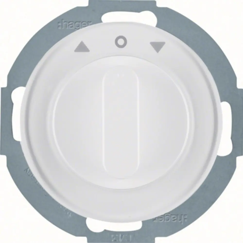 HAGER WLE7261WG Blind Rotary Switch R.Classic 2-polig | PWg buy online ...